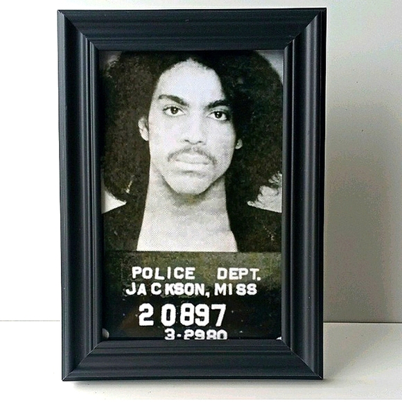 Vintage | Wall Decor | Prince Mugshot Music Retro 7s 80s Vintage Rock ...